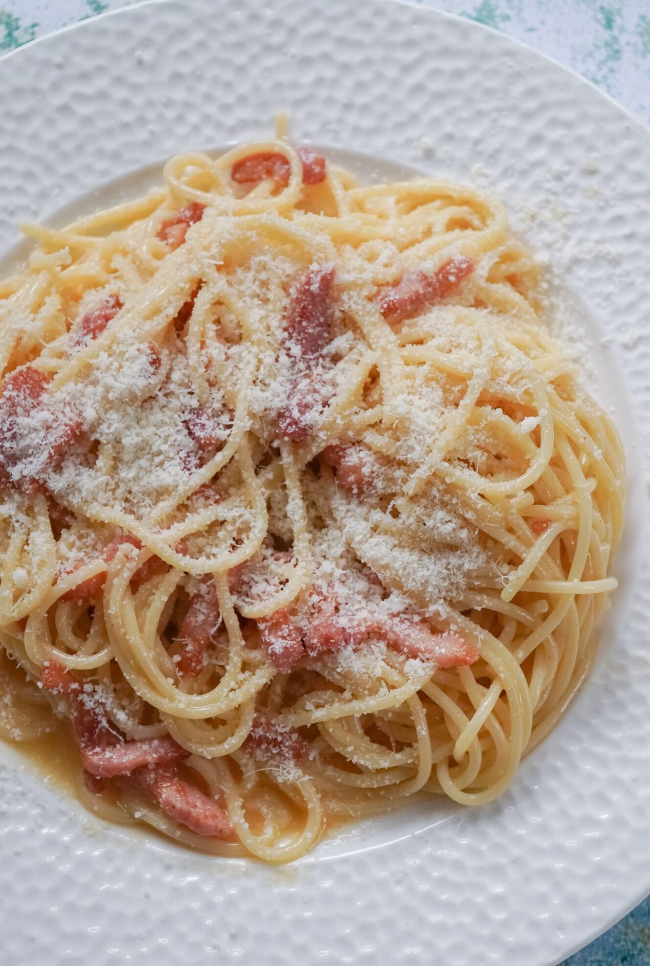 Carbonara with Pancetta: Go To Weeknight Meal – The Somm Chef